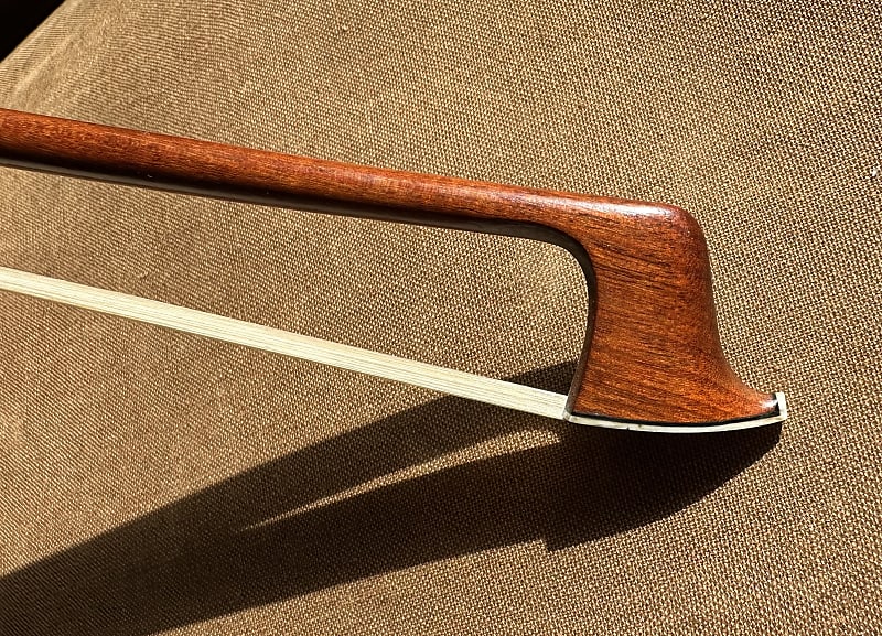 Very Fine LEON PIQUE Silver Mounted 4/4 Violin Bow | Reverb