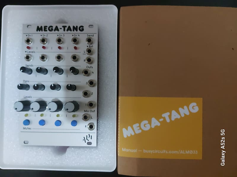 ALM/Busy Circuits Mega-Tang 4-Channel VCA / Stereo Mixer | Reverb UK