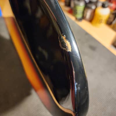 Univox Badazz Electric Guitar | 1977 | Sunburst w/ Original | Reverb