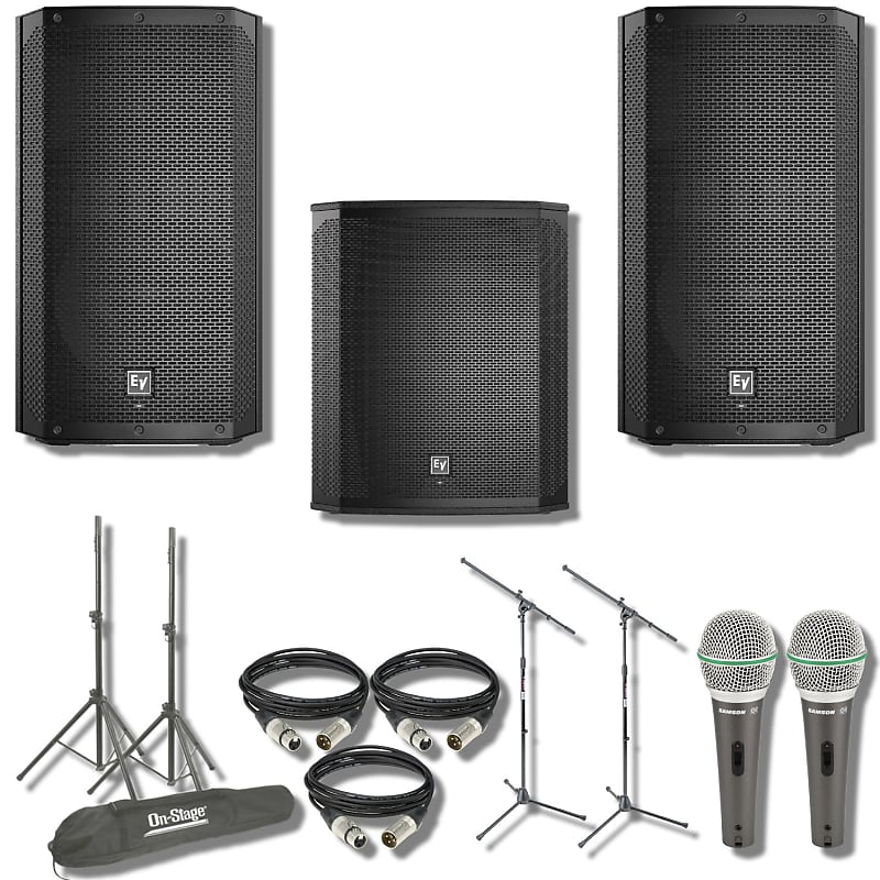 Electro-Voice ELX200-12P 12-inch Powered Loudspeaker (Pair) | Reverb