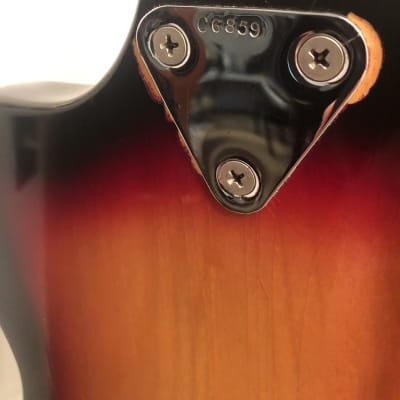 Califone Guitar 6 String Sunburst with Tremolo | Reverb