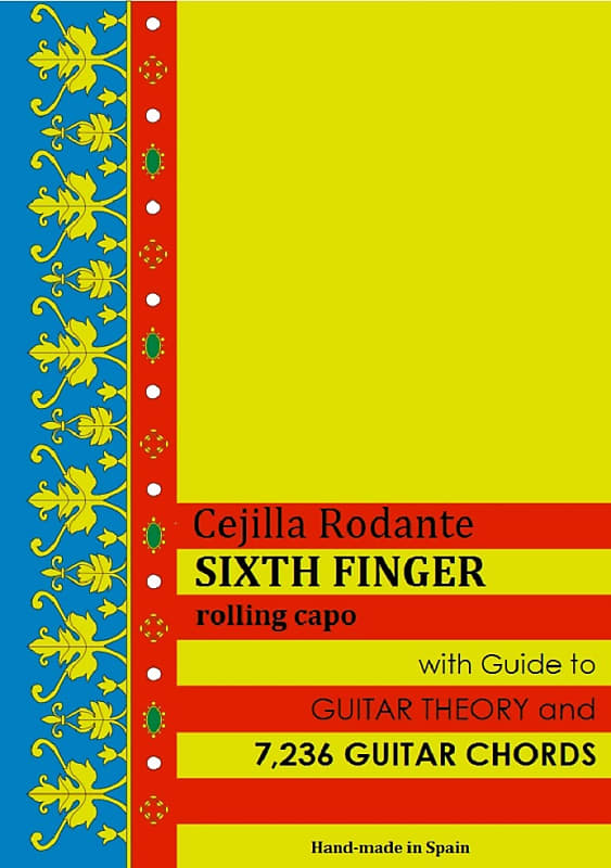 6th Finger ¨Guide to Guitar THEORY and 7,236 Guitar CHORDS" | Reverb
