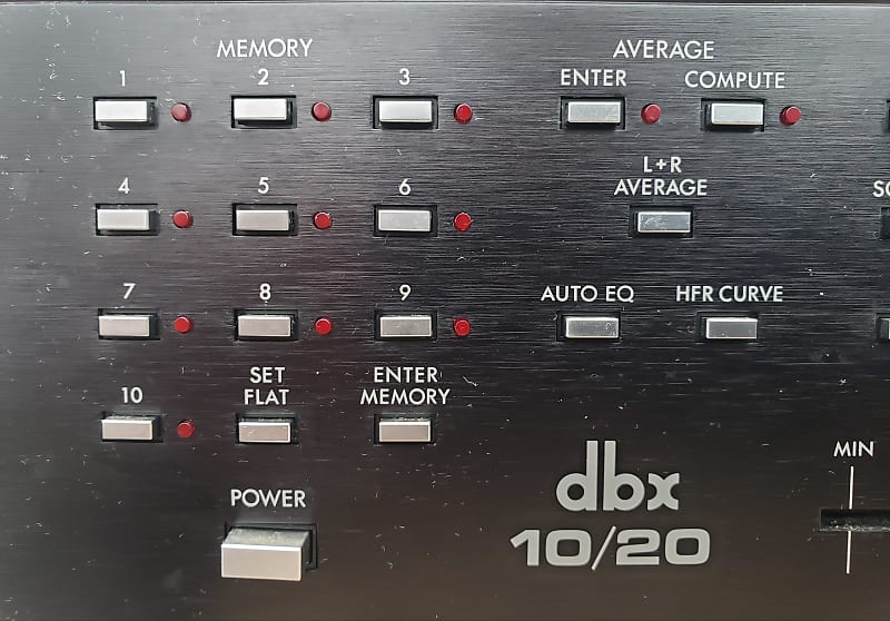 dbx Model 10/20 Computerized Equalizer/Analyzer | Reverb