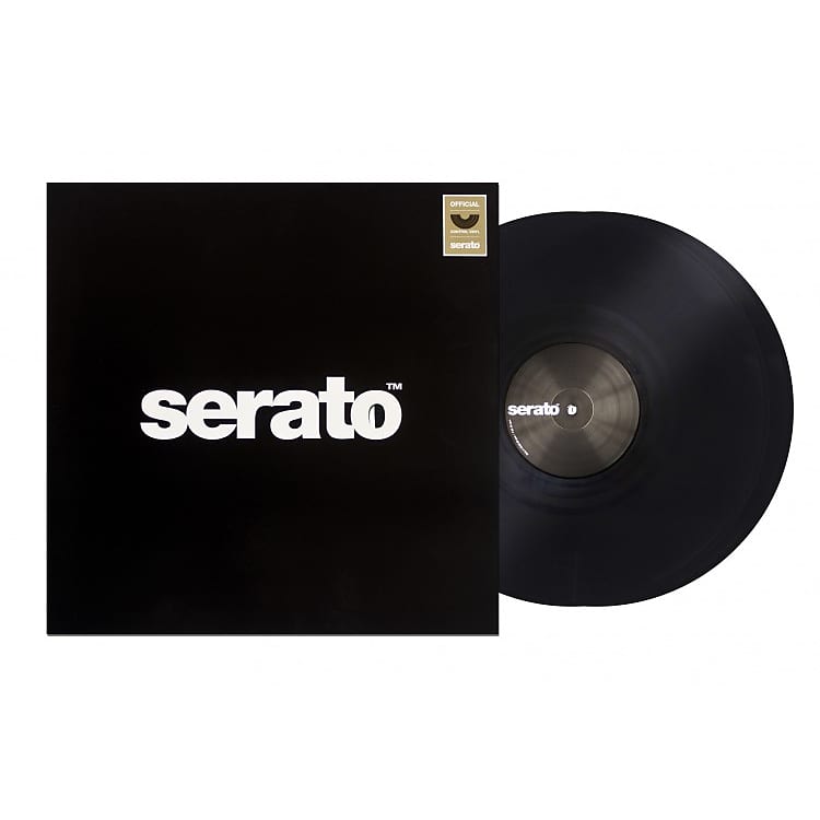Serato Performance Series Black Timecode-Vinyl (2-er Set) | Reverb