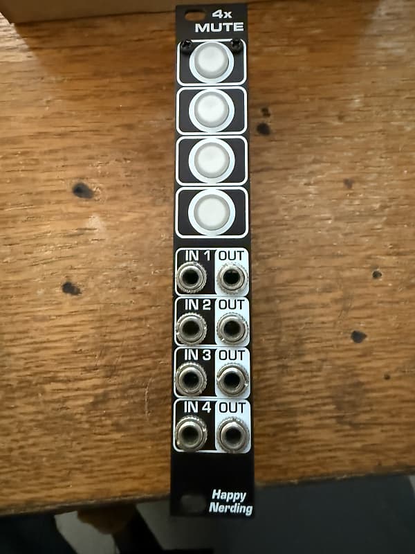 Happy Nerding 4xMute 2019 - present - Black | Reverb