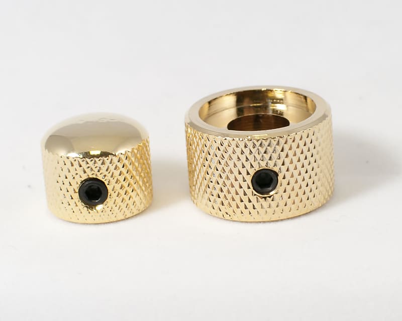 Concentric Stacked Metal Dome Knob - Gold | Reverb Australia