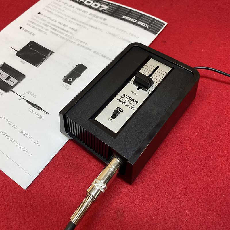 Azden Echo box RM-007 -Worlds smallest spring reverb? | Reverb