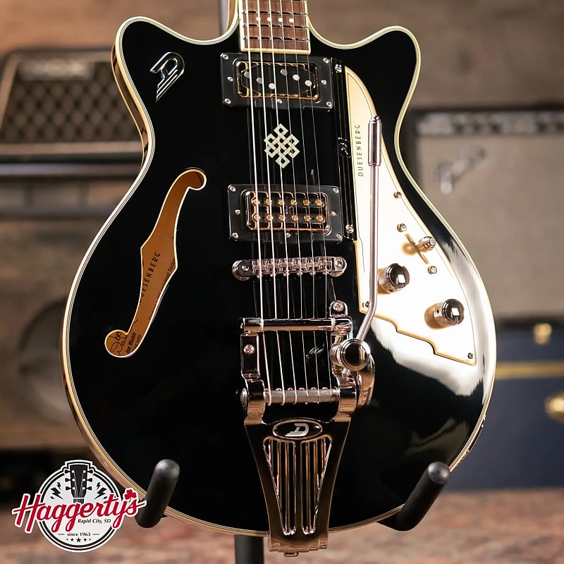 Duesenberg Joe Walsh Signature - Black with Hardshell Case | Reverb