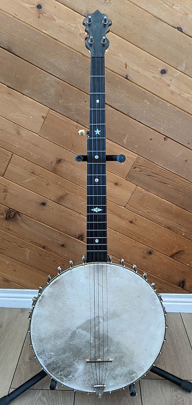 John C. Haynes Bay State 5-String Banjo Vintage 1890's | Reverb