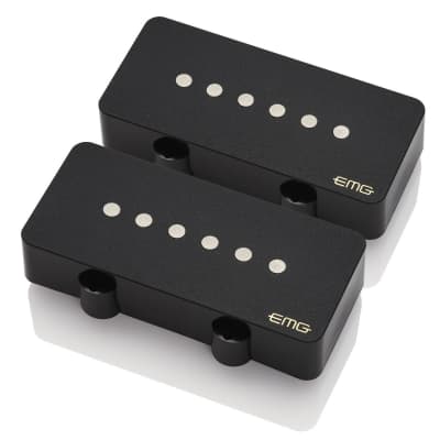 EMG JMaster Pickguard System Black Active Jazzmaster Pickups | Reverb