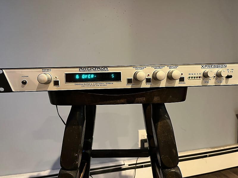 Rocktron Xpression Multi-effects Rack Unit Unknown Silver | Reverb