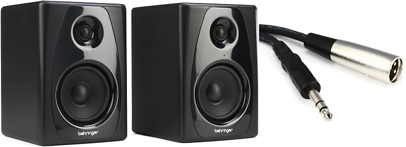 Behringer Studio 50USB 5 inch Powered Studio Monitors with | Reverb