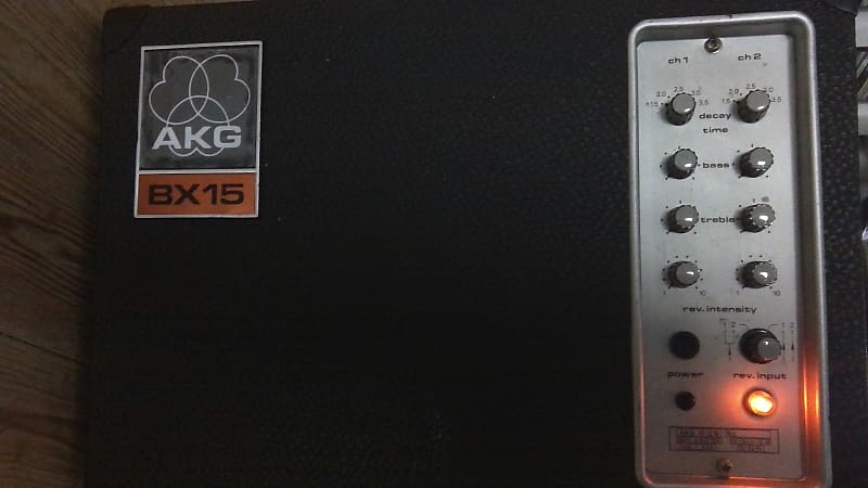 AKG BX15 70er Jahre - Schwarz | Reverb