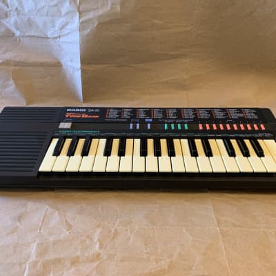 Casio SA-10 Black 32key Keyboard mini Synth Bjork's Favourite | Reverb