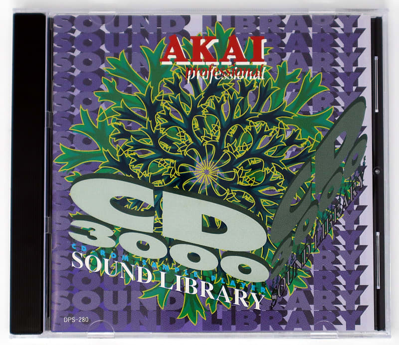 Akai Professional CD3000 Sound Library Akai Format Sample | Reverb