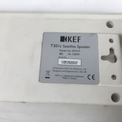 KEF T301C Wall-Mountable Center Channel Satellite Speaker - | Reverb