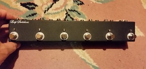 Loop Switchers 6 channel True Bypass Strip | Reverb