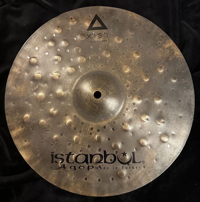 REDUCED!! Istanbul Agop Xist Dry Dark Crash Cymbal 13" | Reverb