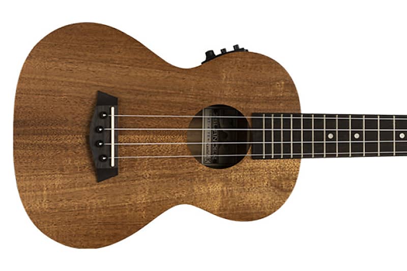 Islander AT-4 FLAMED EQ Electro-Acoustic Acacia Tenor Ukulele | Reverb
