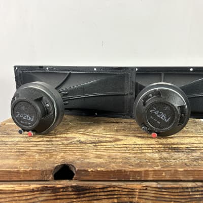 JBL 2426J Compression Driver w/ Horn Flares (Pair) 1980's - | Reverb