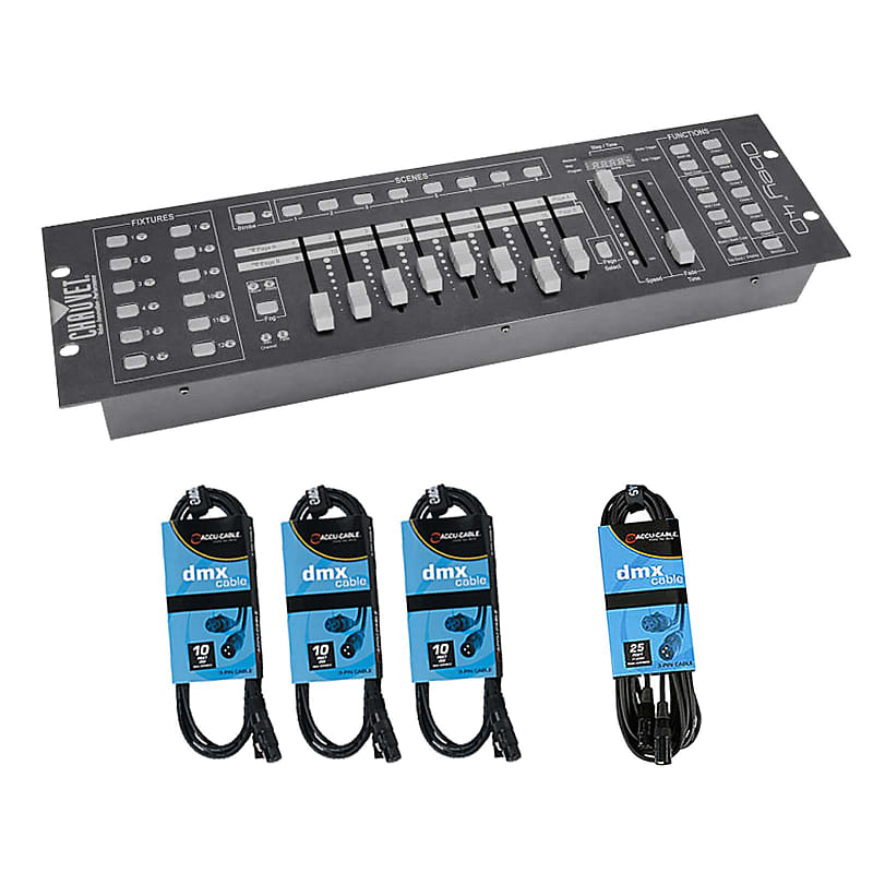 Chauvet DJ Obey 40 DMX Light Controller with DMX Connecting | Reverb
