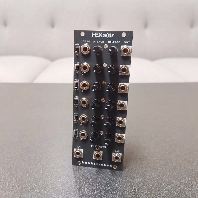 Bubblesound Instruments Hex a(s)r - Six Channel AR/ASR | Reverb