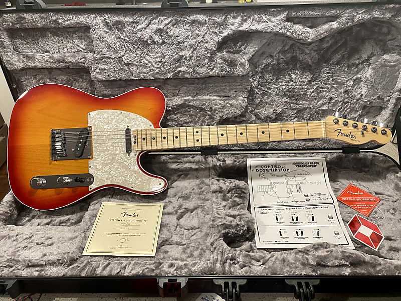 Fender Elite Ultra Deluxe Telecaster Seymour Duncan Gilly | Reverb