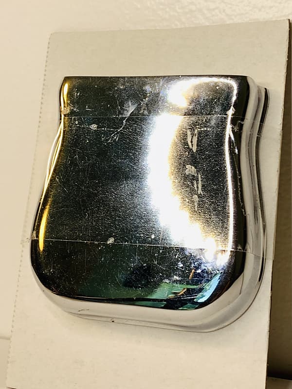|Vintage| 1970s Fender Telecaster Bridge Cover |Chrome| | Reverb