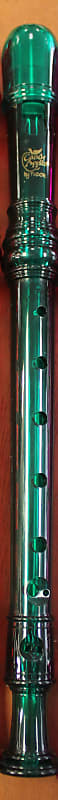 Tudor Candy Apple Soprano Recorder - Green | Reverb