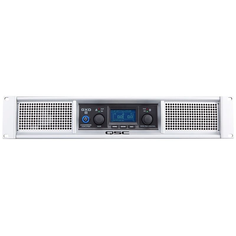 QSC GXD8 GXD Series 800/1200w 8/4 Ohm Power Amp | Reverb