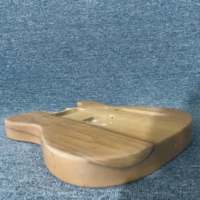 Ash Wood String Through Telecaster Tele Style Body | Reverb