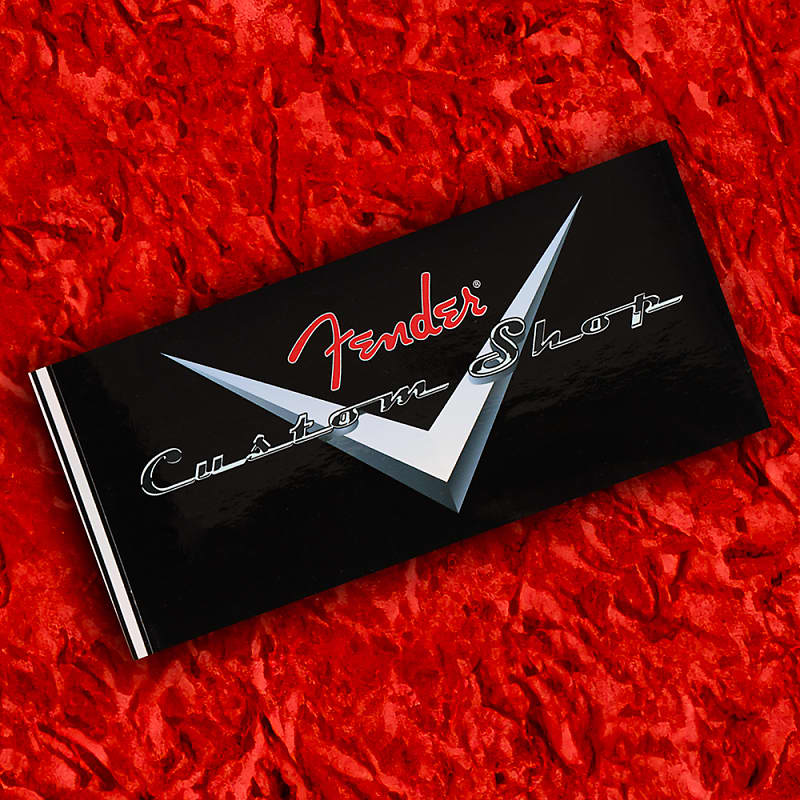 FENDER CUSTOM SHOP STICKER INSANELY RARE LIMITED EDITION CASE | Reverb