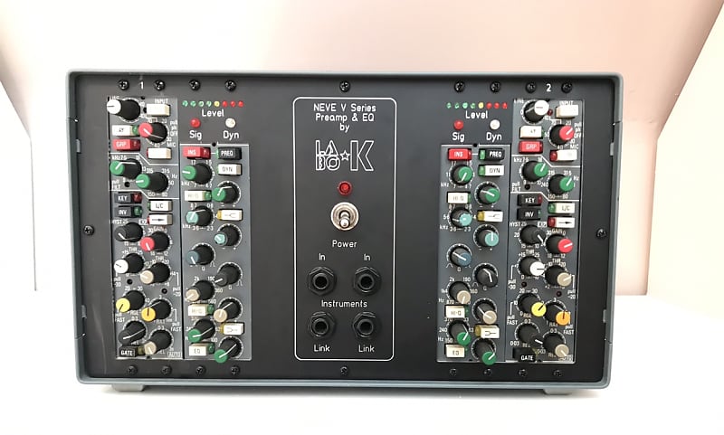 Vintage Neve V series Console Channel Strip (Racked Pair) | Reverb