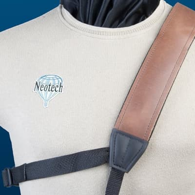 Neotech Slimline Classical Strap, Black Webbing | Reverb