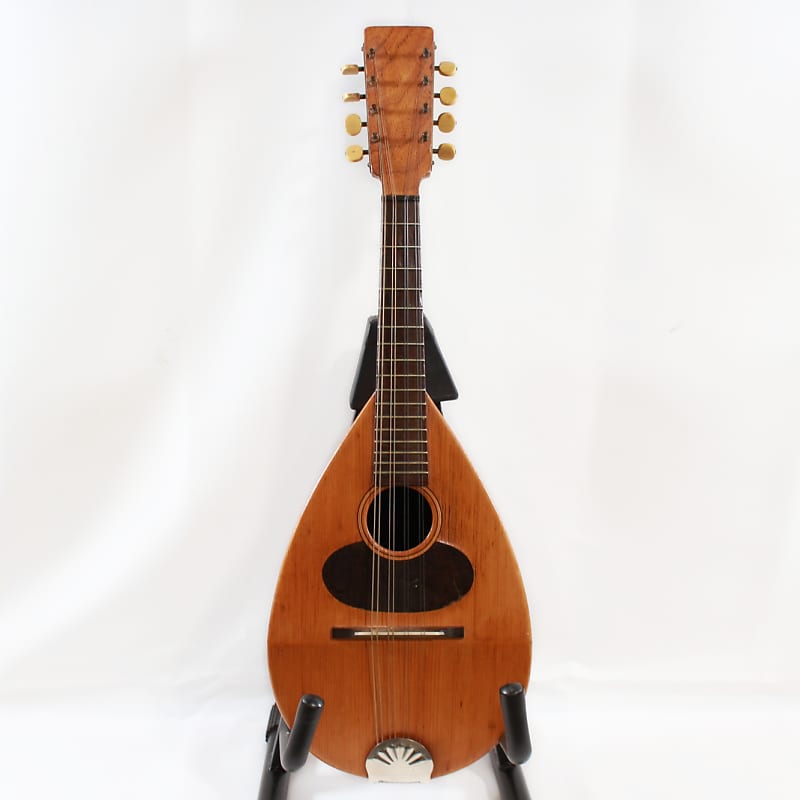 Unbranded 8-String Bowlback Mandolin in Natural | Reverb