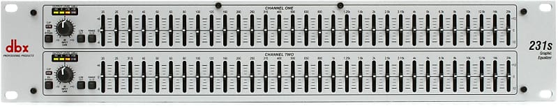 dbx 231s Dual 31-band Equalizer (2-pack) Bundle | Reverb
