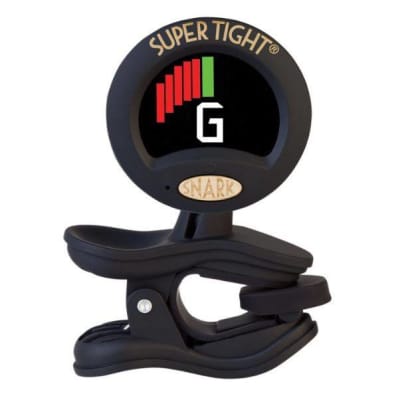 Snark Super Snark Model G Black Mini Clip-On Tuner for All | Reverb