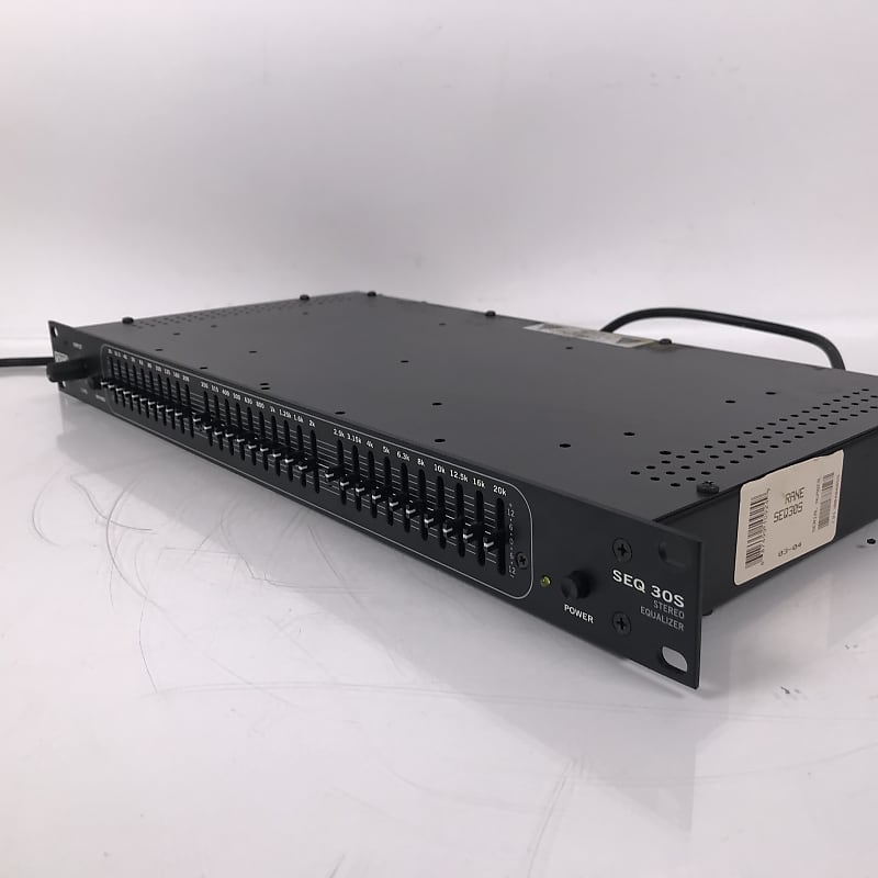 Rane SEQ-30S Stereo 30 Band Equalizer 2008 | Reverb
