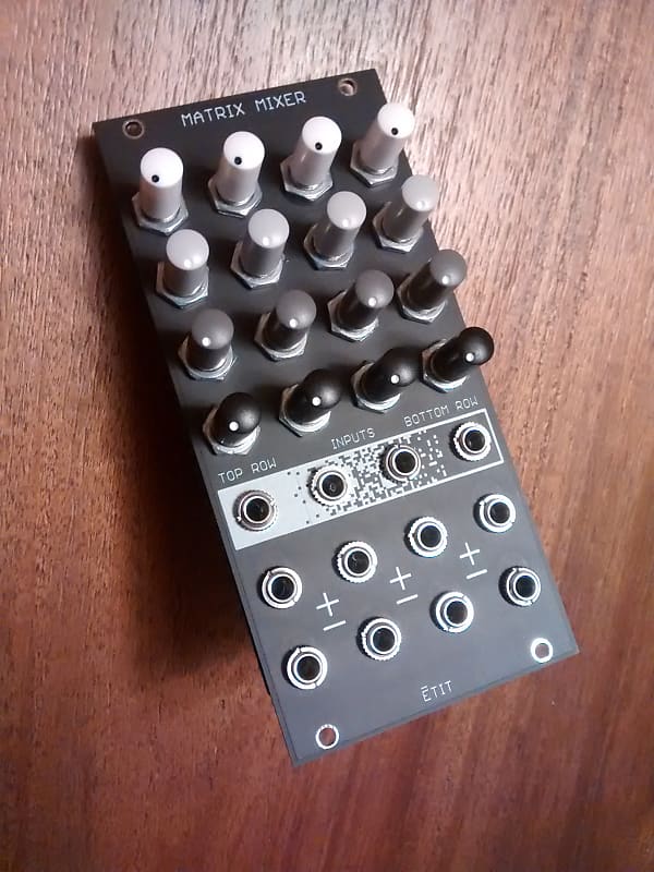 *NEW* ETIT Matrix Mixer eurorack module | Reverb