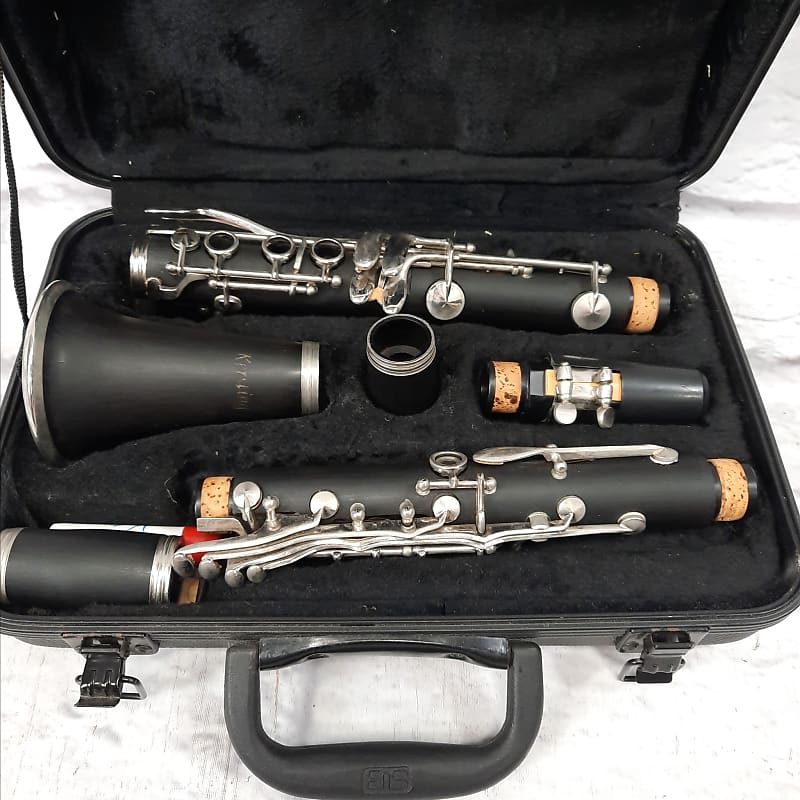 Kersting Student Clarinet w/Case, Extra Reeds, Extra Barrel, | Reverb
