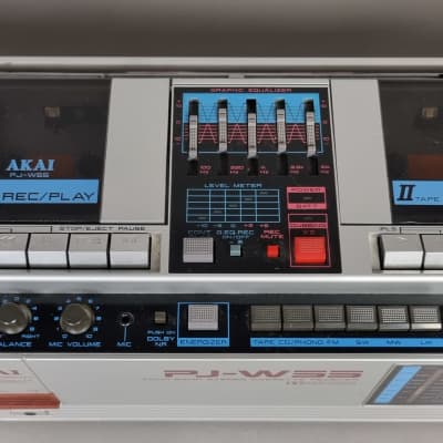Akai PW-W55 Boombox 1980's | Reverb
