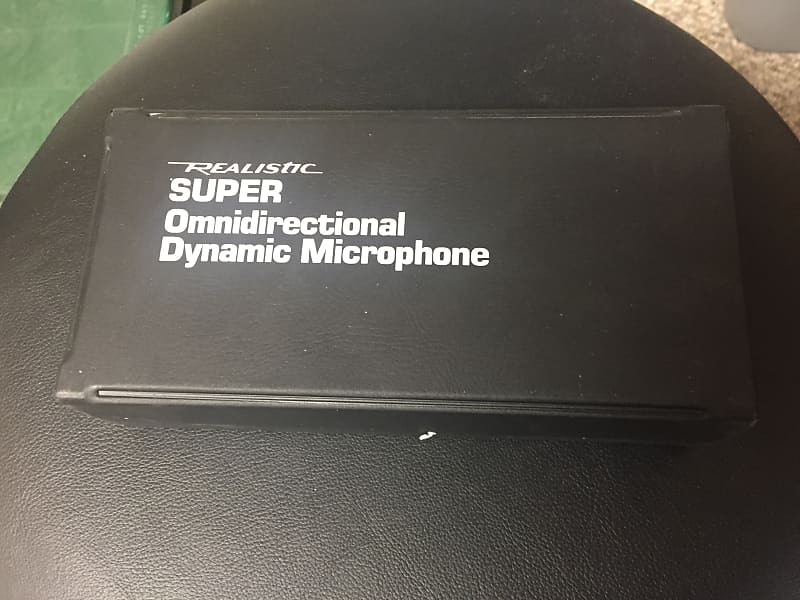 Realistic / Shure Vintage Realistic 33-1070 Omnidirectional | Reverb