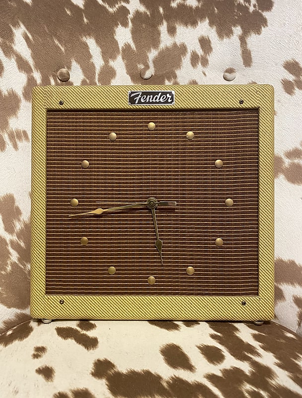 Fender Dealer Clock 1980s | Reverb