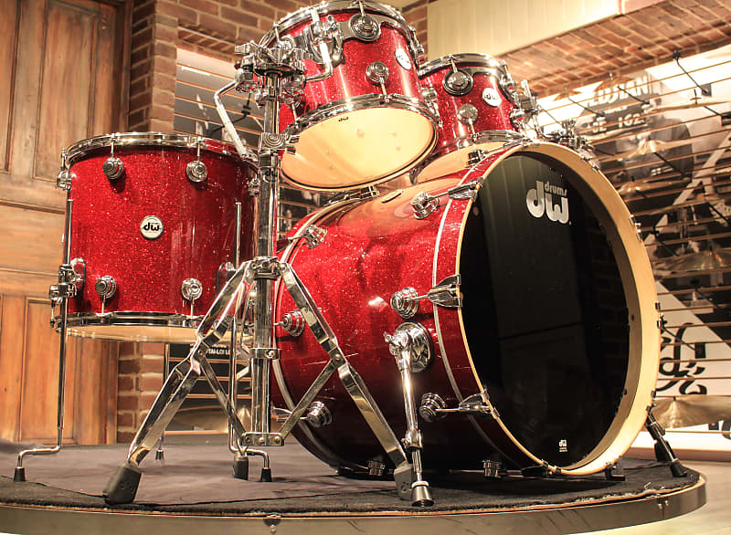 Dw Collectors Series Maple Standard 4pc Drum Set Matador 45 Off