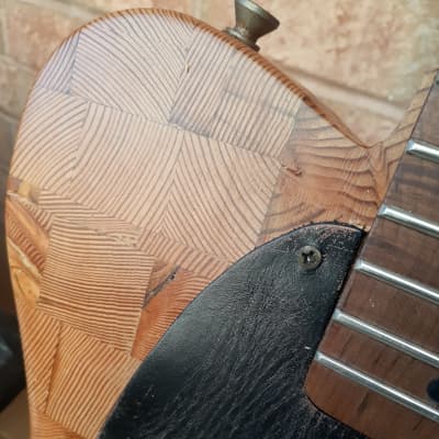 BadBrian Custom Handmade Reclaimed Wood Telecaster | Reverb Canada