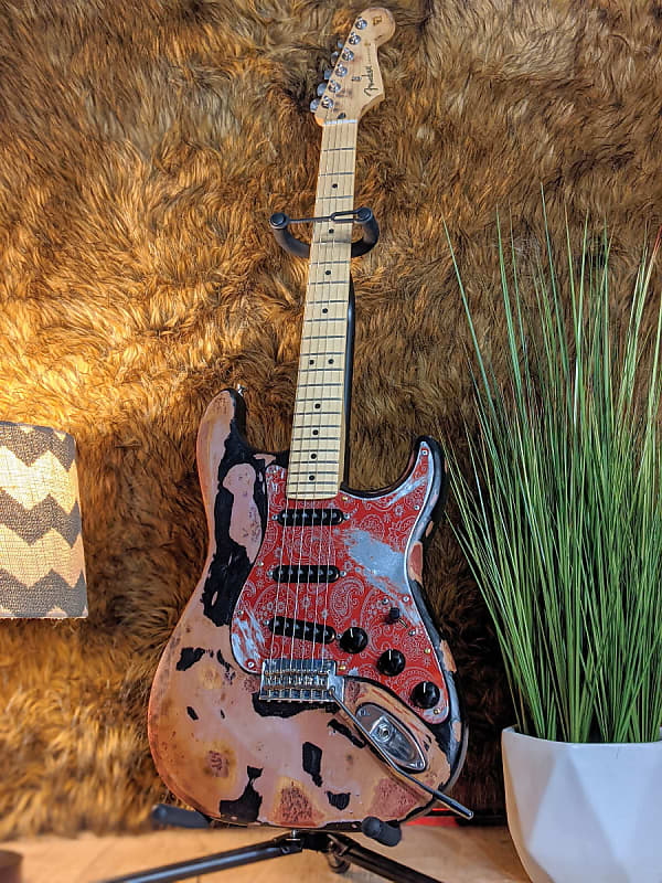 Fender TGF Chop Shop Scorched Earth Series Stratocaster | Reverb