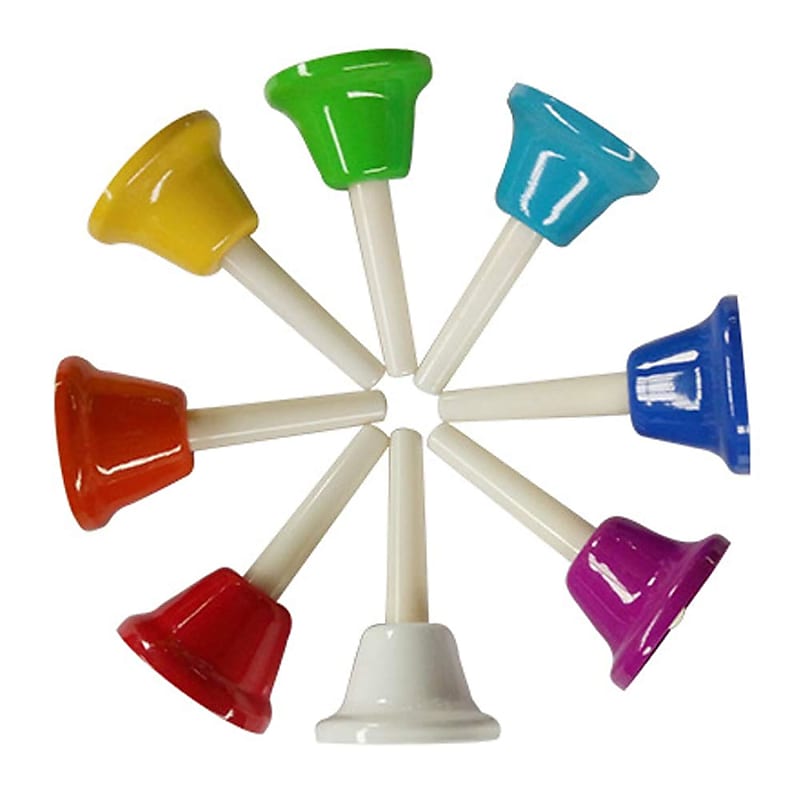 Handbells Set Metal Hand Bells Set Coloful Toddler Handbell | Reverb