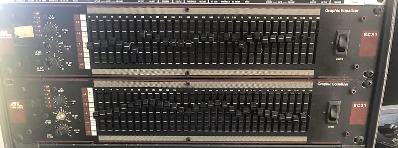 Audio Logic SC31 Pro 31 band Equalizer Vintage Rack Mount EQ | Reverb
