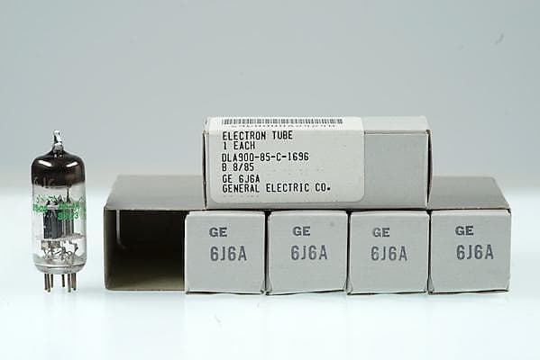5 Vintage General Electric 6J6A / ECC91 Vintage Audio Tubes - | Reverb