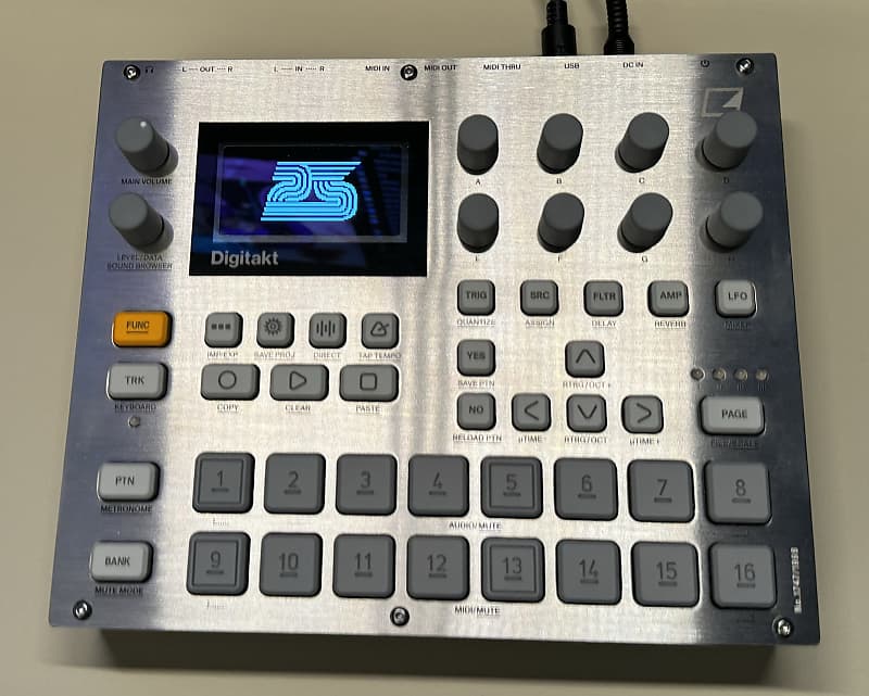 Elektron Digitakt E25 Edition 8-voice Drum Computer and | Reverb